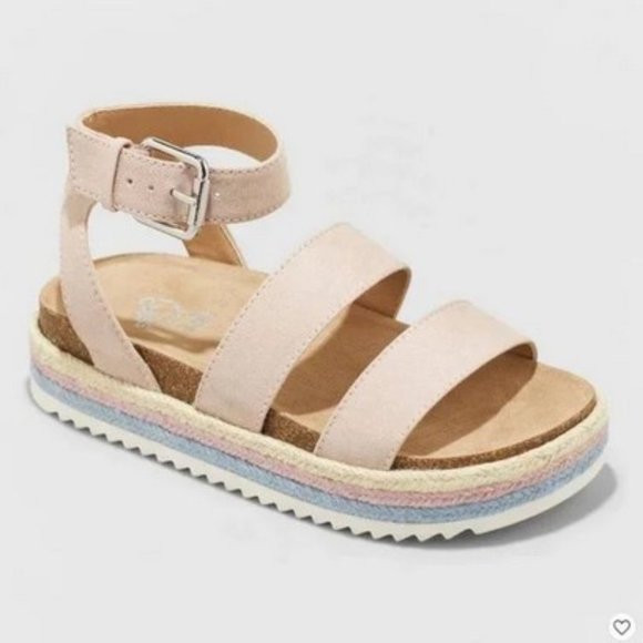art class | Shoes | Girls Agatha Footbed Sandals Blush Art Class | Poshmark